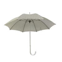 China J Aluminum Handle 190T Pongee Compact Golf Umbrella - 27'' to 34'' Sizes with Auto Open Feature for sale