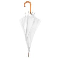 China Metal Frame J Stick 23 Inch Wooden Handle Umbrella with 102cm Diameter and 8 Ribs - Windproof Reverse Design for sale
