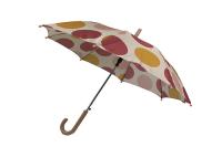 China Automatic Open 73cm Pongee Fabric Child Size Umbrella with 8mm Metal Shaft and Hook Handle for sale