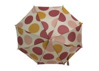 China Automatic Open 73cm Pongee Fabric Child Size Umbrella with 8mm Metal Shaft and Hook Handle for sale