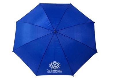 China Straight Handle Auto Open Men's Windproof Umbrella 23 Inch 8K Metal Frame for sale