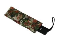 China Ladies Pongee Automatic Folding Umbrella For Travel for sale