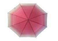 China 3 Folds Manual Open J Handle Umbrella 21 Inch 8 Panels Heat Transfer Printing for sale