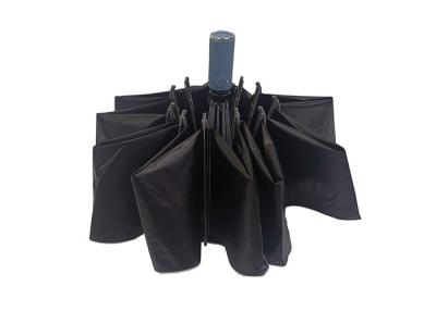 China Auto Open Close 21 Inch Reverse Folding Umbrella with Windproof Double Canopy and 10-Day Production for sale
