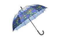 China Custom Logo Auto Open Regular Umbrella 100-103cm Diameter with Silk Screen Printing for Promotional Use for sale