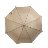 China Classic Wooden Handle Umbrella 105cm Auto Open Metal U Ribs Pongee for sale
