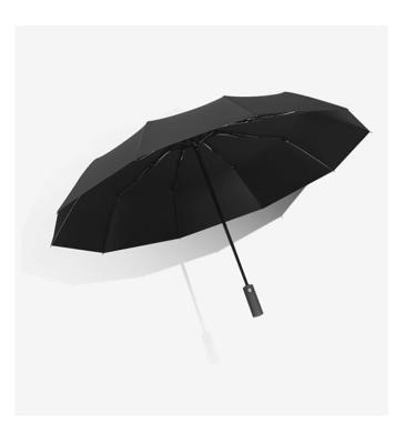 China Pongee Fabric Waterproof Auto Open Umbrella 73cm Diameter 60cm Folded Length for sale