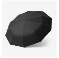 China Pongee Fabric Waterproof Auto Open Umbrella 73cm Diameter 60cm Folded Length for sale