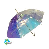 China SGS Certified POE Wind Resistant Umbrella with 8mm Metal Shaft and Color Changing Technology for sale