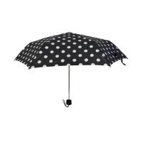 China Custom 21 Inch Polyester Foldable Umbrella Metal Ribs Fiberglass Shaft Auto Open for sale
