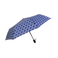 China SGS Certified 98cm Auto Open Foldable Umbrella Rubber Coated Handle 28cm Folded for sale