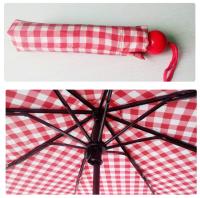 China Triple Folding Metal Ribs Foldable Umbrella For Men for sale