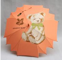 China TUV Certified Kids Compact Umbrella 8mm Metal Shaft Auto Open Polyester for sale