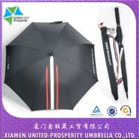 China TUV Fiberglass Handle Manual Close Windproof Golf Umbrella with 8mm Metal Shaft and Custom Printing Options for sale