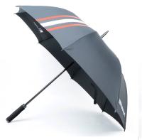 China TUV Fiberglass Handle Manual Close Windproof Golf Umbrella with 8mm Metal Shaft and Custom Printing Options for sale