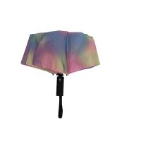 China Double Fiberglass Ribs Dia 93cm Foldable Umbrella for sale