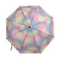 China Double Fiberglass Ribs Dia 93cm Foldable Umbrella for sale