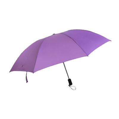 China Fiberglass Shaft Metal Tips Polyester 3 Fold Umbrella for sale
