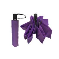 China Fiberglass Shaft Metal Tips Polyester 3 Fold Umbrella for sale