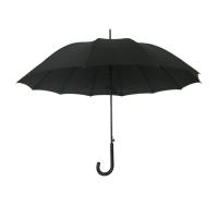 China Auto Open 23 Inches Metal 12 Ribs Windproof Golf Umbrellas for sale