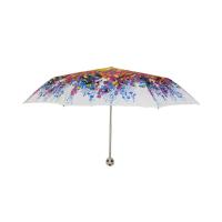 China Manual Open Metal Ribs Size 21 Lightweight Folding Umbrella for sale