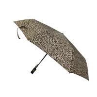 China Length 28cm Leopard Print Lightweight Travel Umbrella for sale