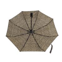 China Length 28cm Leopard Print Lightweight Travel Umbrella for sale