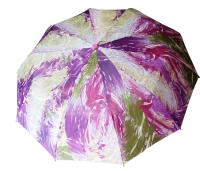 China Parasol Waterproof/Windproof 2 Folding Colorful Umbrella for Women for sale