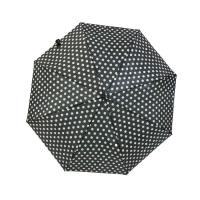 China Portable Polyester Ladies Folding Umbrella 21 Inch 8 Panels Windproof Auto Open for sale