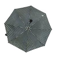 China Portable Polyester Ladies Folding Umbrella 21 Inch 8 Panels Windproof Auto Open for sale