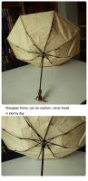China Shinny Skull Handle Foldable Windproof Umbrella For Men for sale