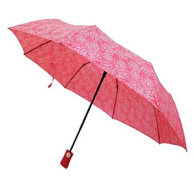 China EN71 Auto Open 3 Fold Umbrella With Digital Printing for sale