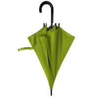 China 35 Inches Length Pongee Fabric Automatic Stick Umbrella for sale