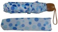 China Custom Logo Manual Compact Mini Pocket Foldable Umbrella 21 Inch 8K Metal Frame for sale