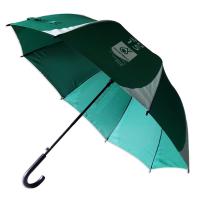 China Custom Logo Windproof Golf Umbrella 8mm Metal Shaft Waterproof Polyester Pongee Fabric Auto Open for sale