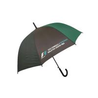 China Automatic Open Waterproof Windproof Golf Umbrella 23 Inch 8 Panels Metal Fiberglass Shaft for sale