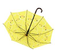 China Kids Cute Yellow Duck J Handle Compact Golf Umbrella for sale