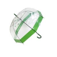 China BSCI 23 Inch Transparent POE Transparent Rain Umbrella for sale