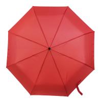 China Manual Open Close Aluminum Shaft 19x6K 3 Folding Umbrella 90cm Diameter for sale
