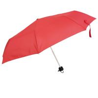 China Manual Open Close Aluminum Shaft 19x6K 3 Folding Umbrella 90cm Diameter for sale