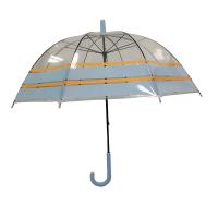 China OEM Dome Clear Kids Bubble Umbrella POE PVC Children for sale