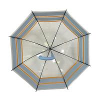 China OEM Dome Clear Kids Bubble Umbrella POE PVC Children for sale