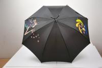China Custom Colour Changing Umbrella with Logo Printing 8mm Metal Shaft Auto Open for sale