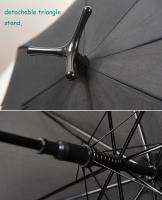 China Custom Colour Changing Umbrella with Logo Printing 8mm Metal Shaft Auto Open for sale