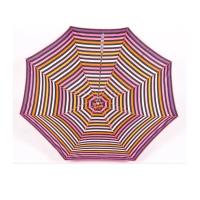 China Colorful Stripe Waterproof Pongee Compact Golf Umbrella 27