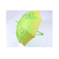 China Windproof Pongee Kids Compact Umbrella 19''*8K With Anti Drip Plastic Cover for sale