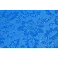 China UPF Pongee Jacquard Fabric Aluminum Shaft 27 Inch Straight Umbrella Automatic Open for sale