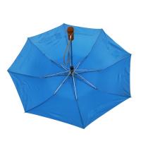 China Custom 2 Fold Pongee UV Golf Umbrella 21 Inch Windproof Auto Open for sale