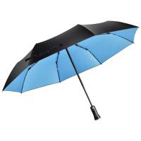 China Automatic Open close Pongee 3 Fold Umbrella Dia38