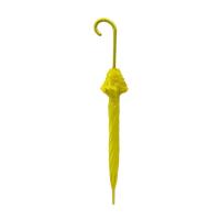 China Womens Ruffle On Hem Polyester 190T Straight Umbrella for sale
